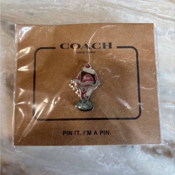 Coach | Accessories | Coach Ice Cream Pin | Poshmark